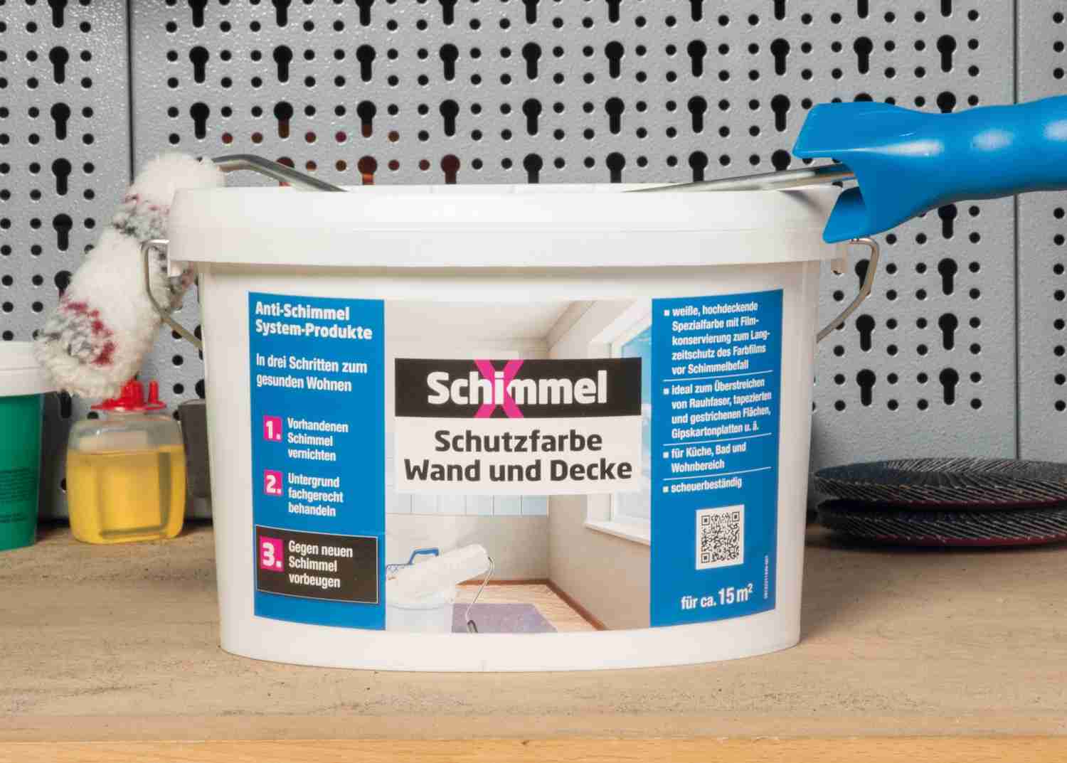 Decotric Schimmel X Schutzfarbe Wand und Decke