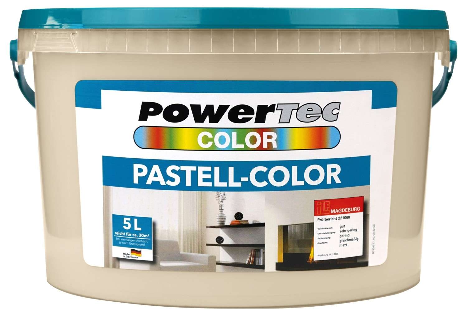 POWERTEC COLOR Pastell-Color - Innenfarben-Wand im Test - sehr gut