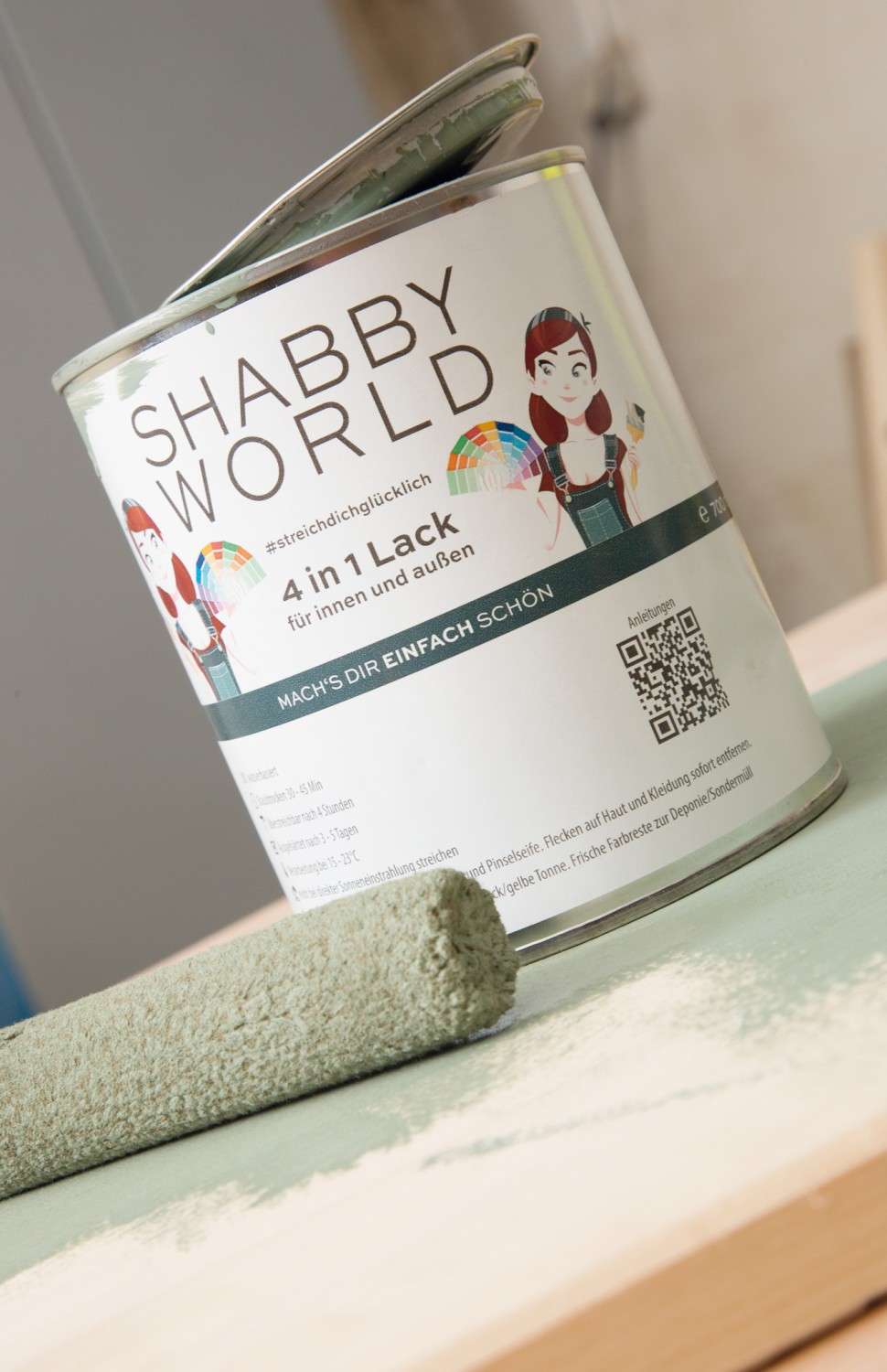 Shabby World 4in1 Lack für innen und außen