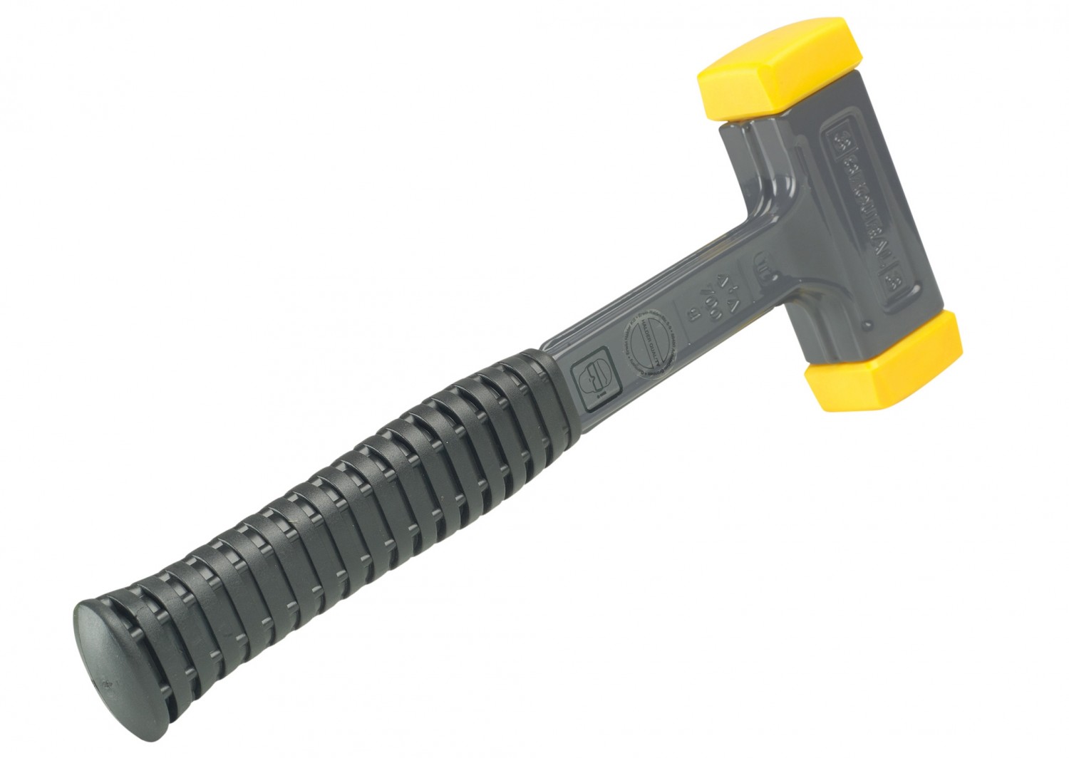 Halder Schonhammer Secural D.30x40mm 700g rückschlagfrei HALDER PUR-gelb