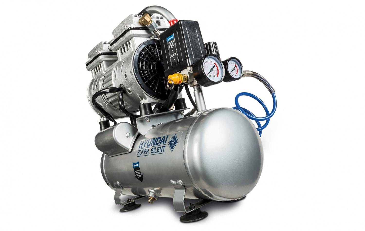 Test Kompressor - Hyundai Power Products SAC55751 - sehr gut ...